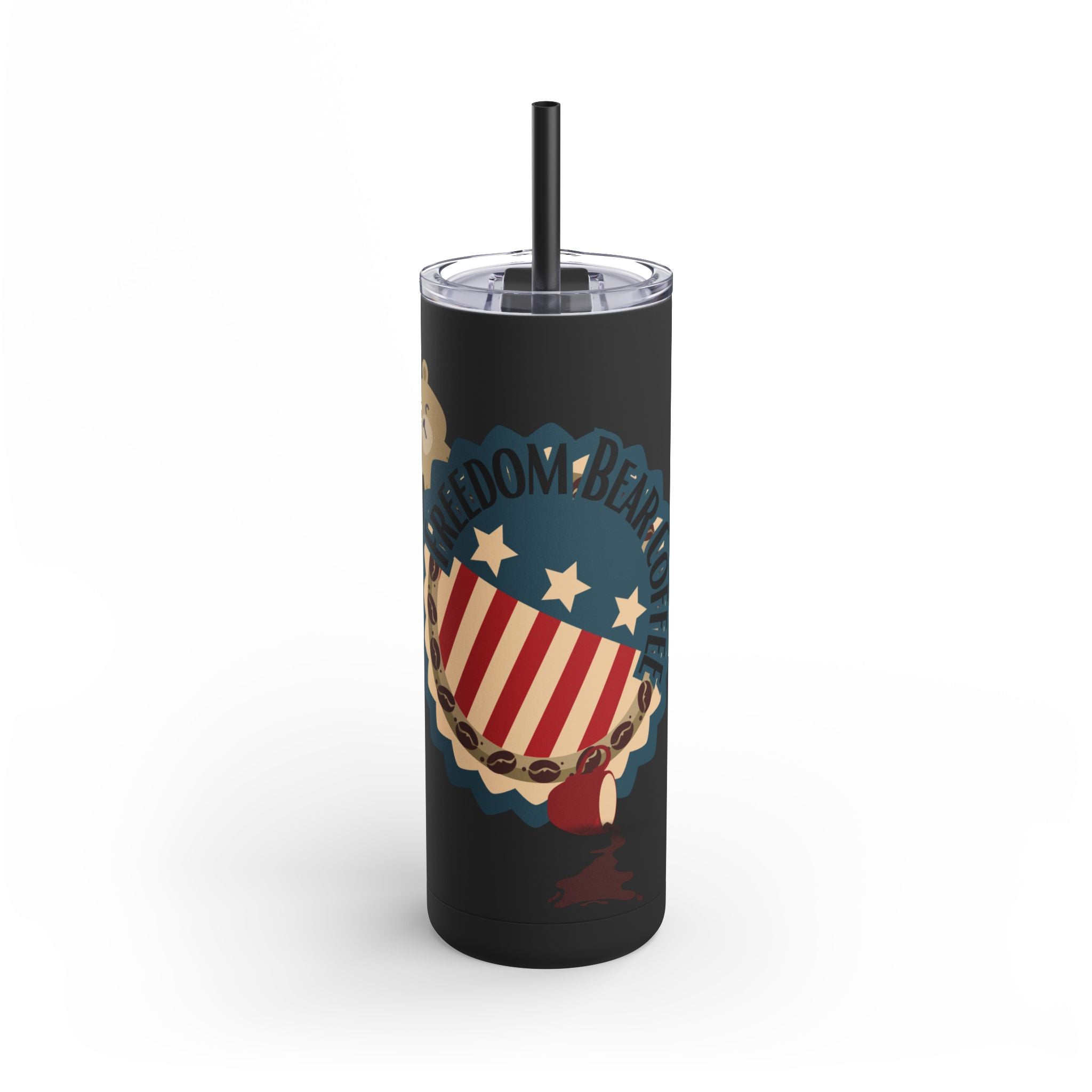 Get Your Hands On The Freedom Bear Unleashed 20oz Matte Tumbler ...