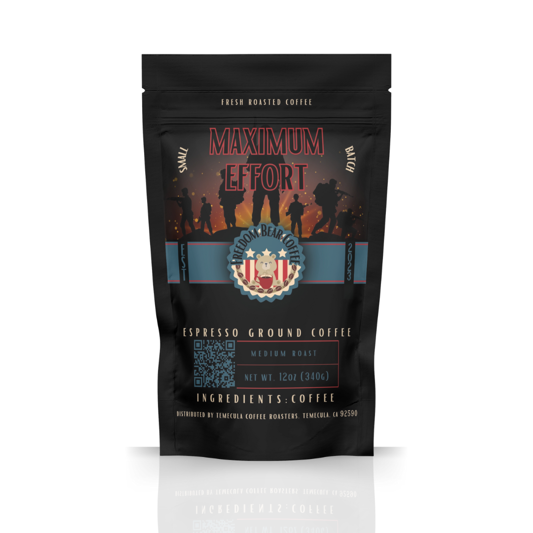 Get Your Hands On The Maximum Effort | Freedom Bear Coffee LLC | What ...